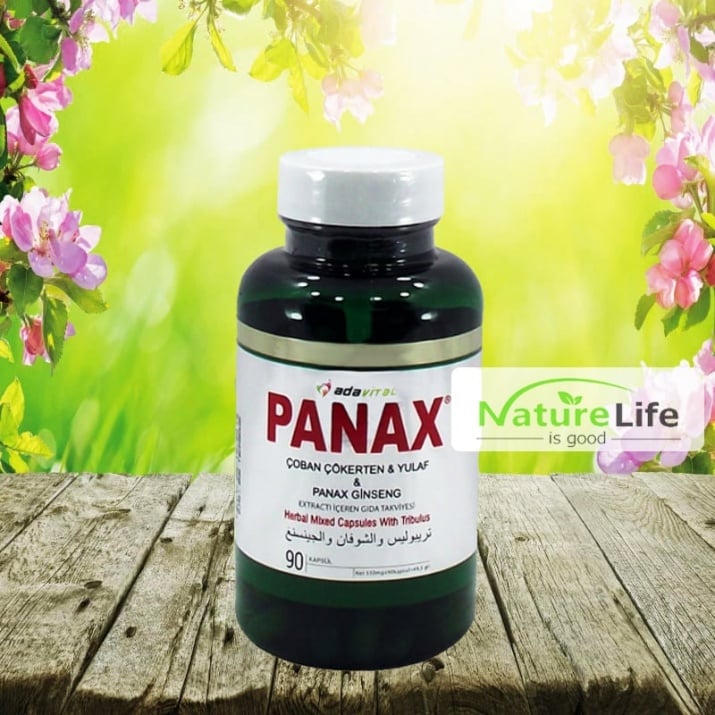 PANAX Капсули с женшен и бабини зъби | Nature Life is Good